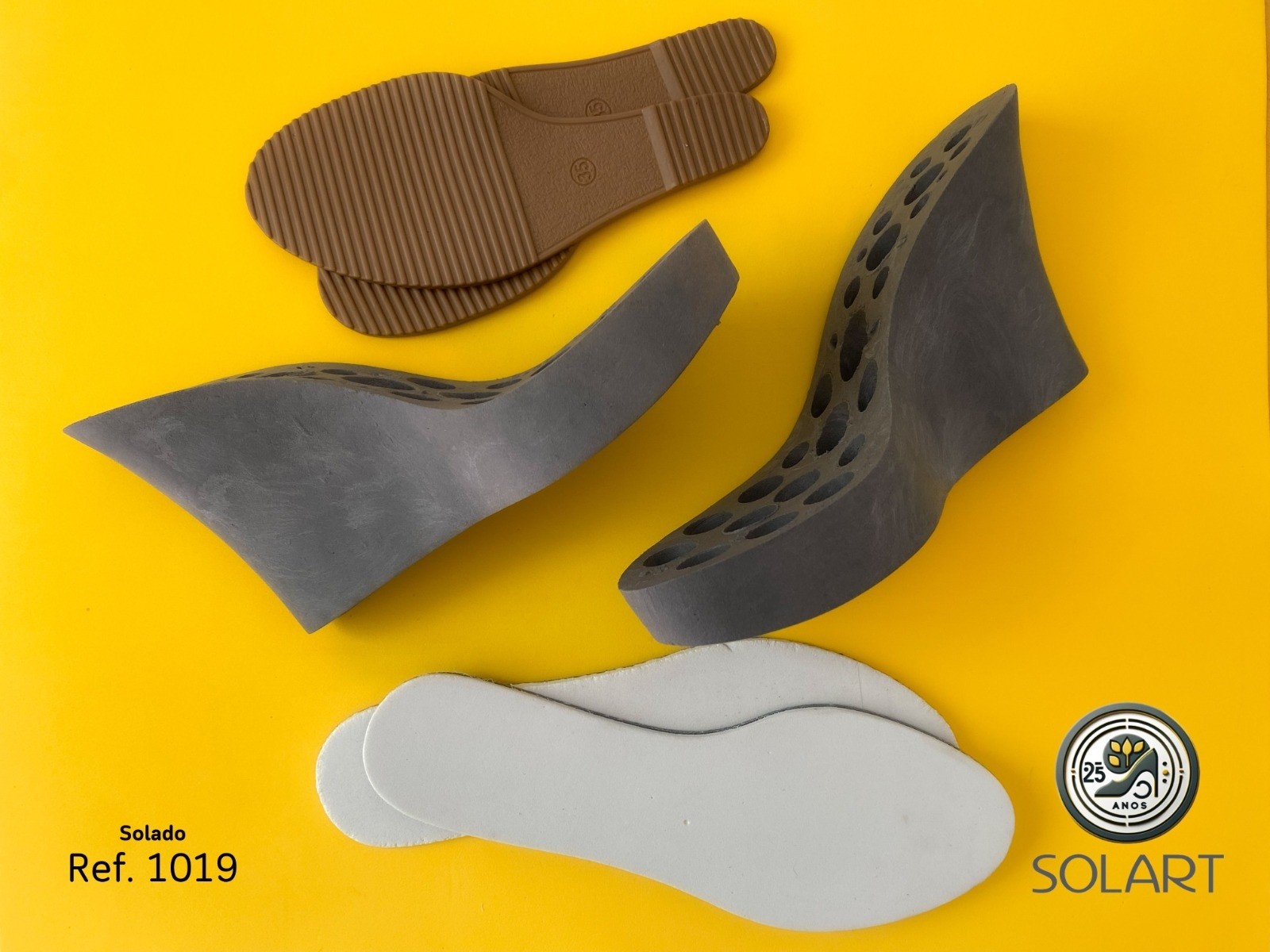 Solart - Solado Plataforma 11 cm PVC Micro Expandido - Elegância e ...